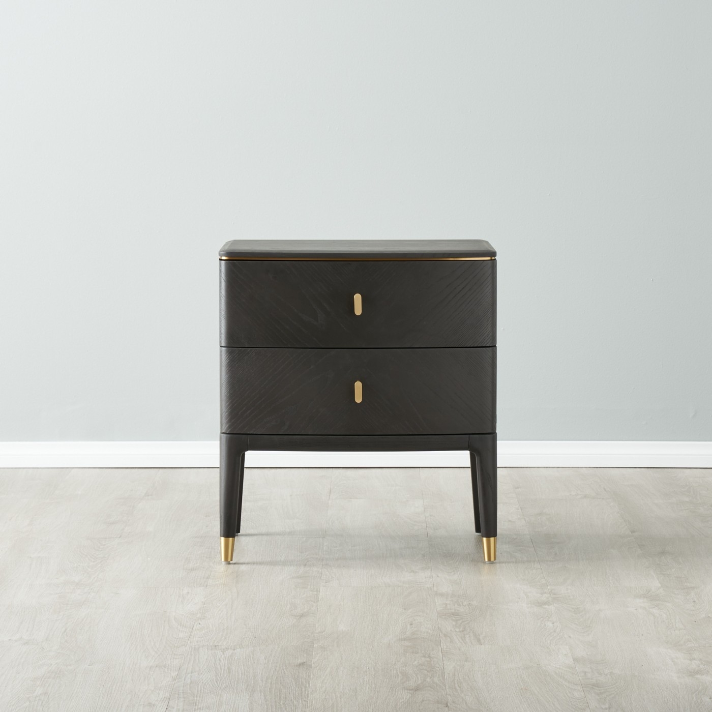 Beckham Dark Grey Bedside Table | Koala Living