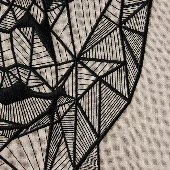 Female Geometric Figure Rectangle Shadow Box with Black PS Frame ...