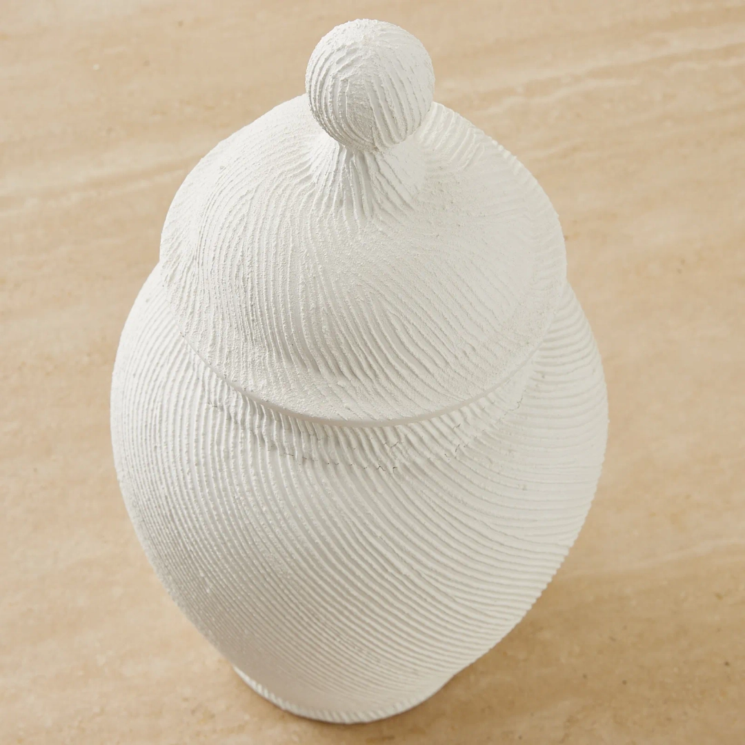 Coraline Matte White Ceramic Vase | Koala Living