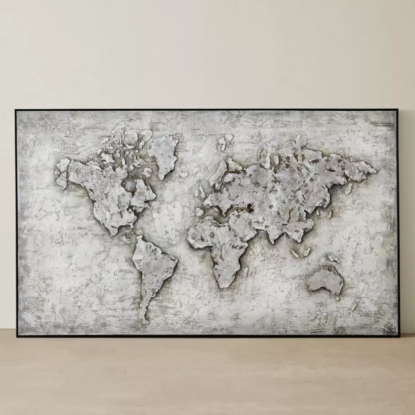World Map Painting | Koala Living