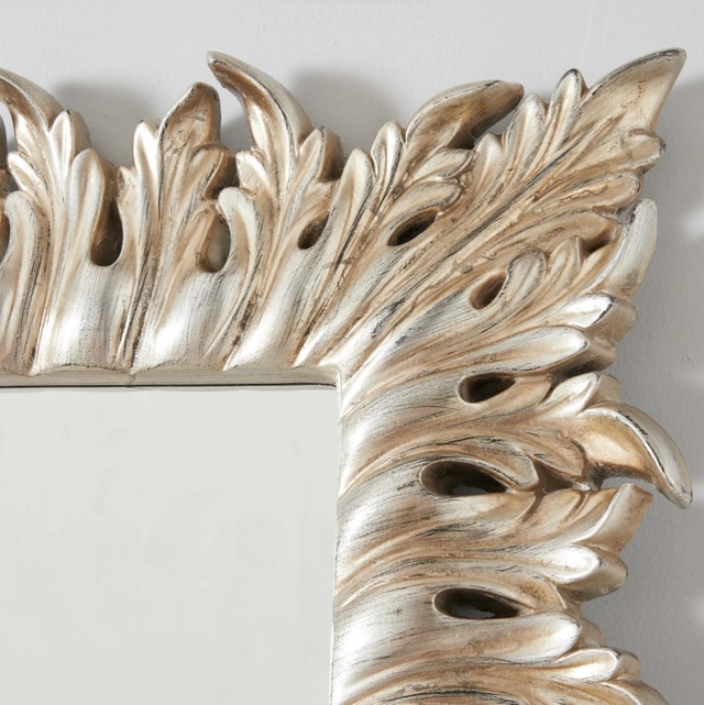 Empire Antique Silver Rectangle Mirror | Koala Living