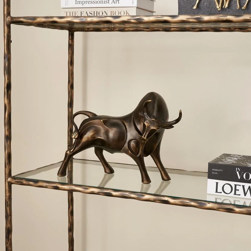 Taurus Bull Bronze Resin Decorative | Koala Living