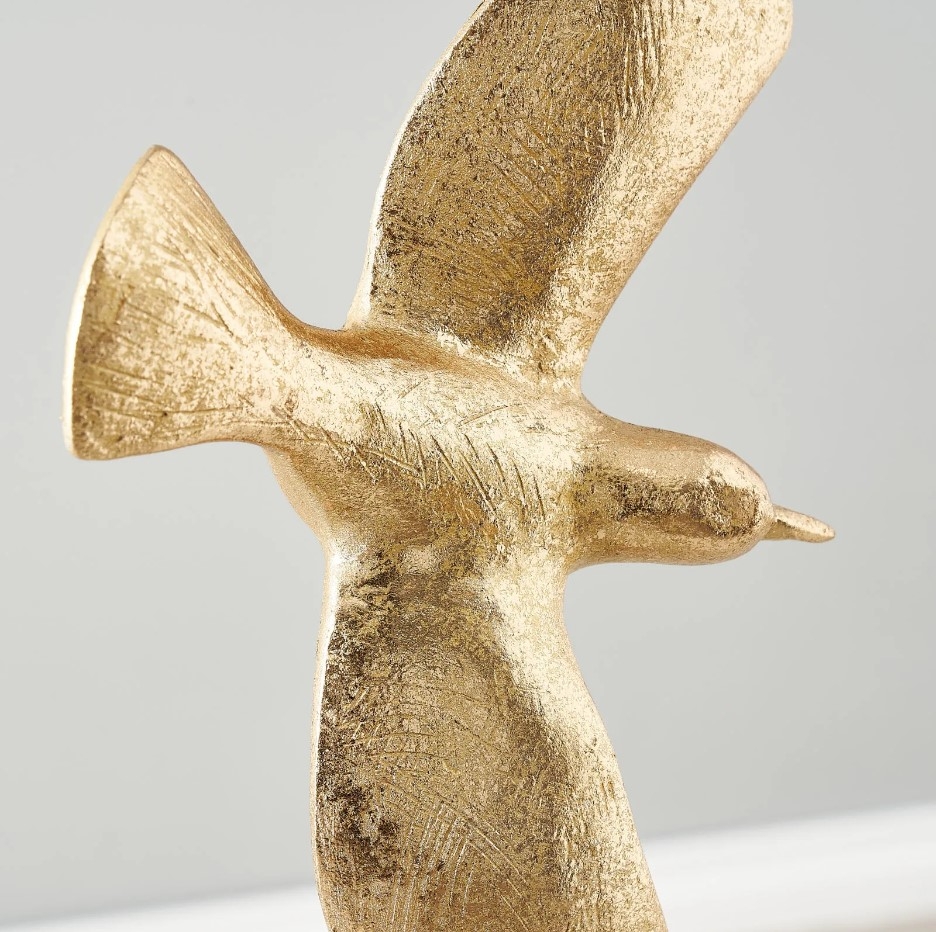 Flying Bird Resin Decorative - Large | Koala Living