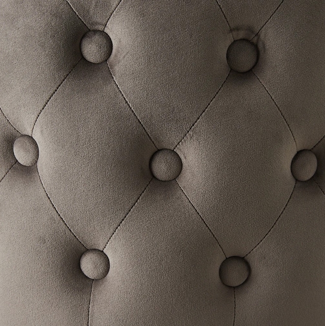 Winston III Mushroom Velvet 64cm Counter Stool | Koala Living