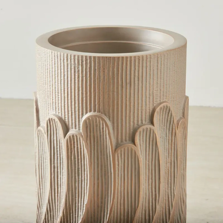 Fermo Pearl And Antique Gold Vase | Koala Living