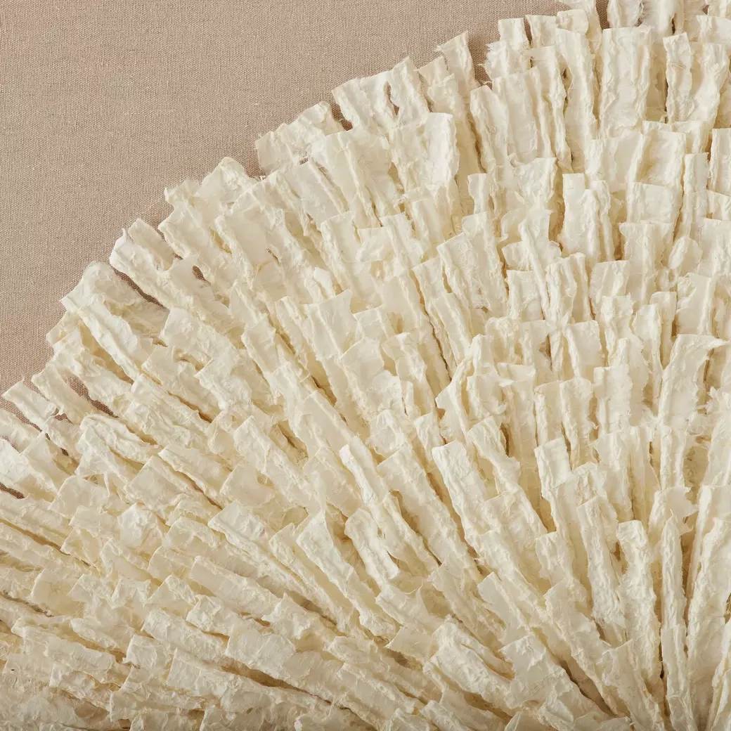 Maru Paper Pulp Shadow Box with Wood Color PS Frame | Koala Living