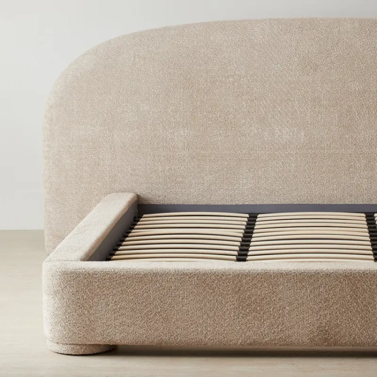 Estelle Mid Beige Queen Bed | Koala Living