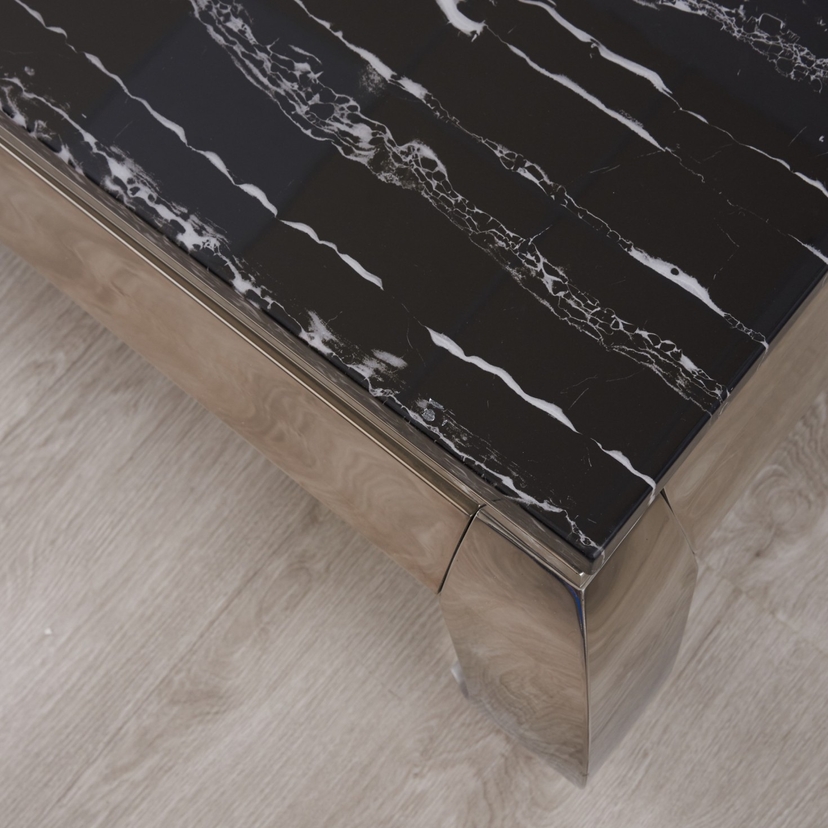 Marble II Black Entertainment Unit | Koala Living