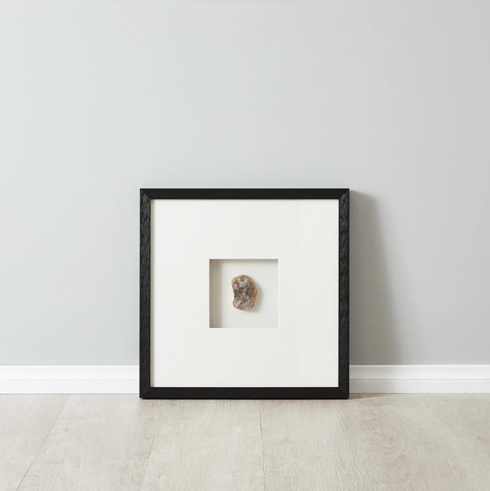 Tri-coloured Agate Shadow Box With Black Frame | Koala Living