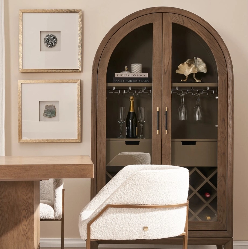 Blue Storm Stone Shadow Box With Gold Frame | Koala Living