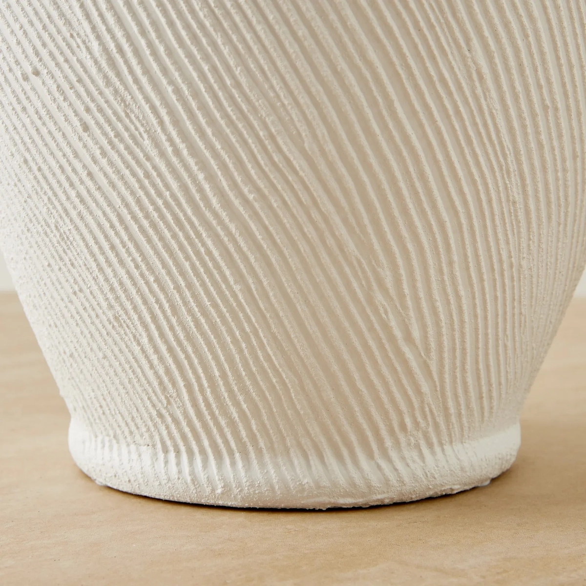 Blythe Matte White Ceramic Vase | Koala Living