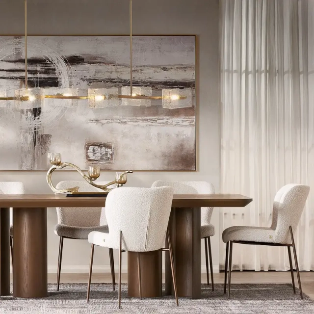 Napa Caramel Oak Dining Table - 240x120cm | Koala Living