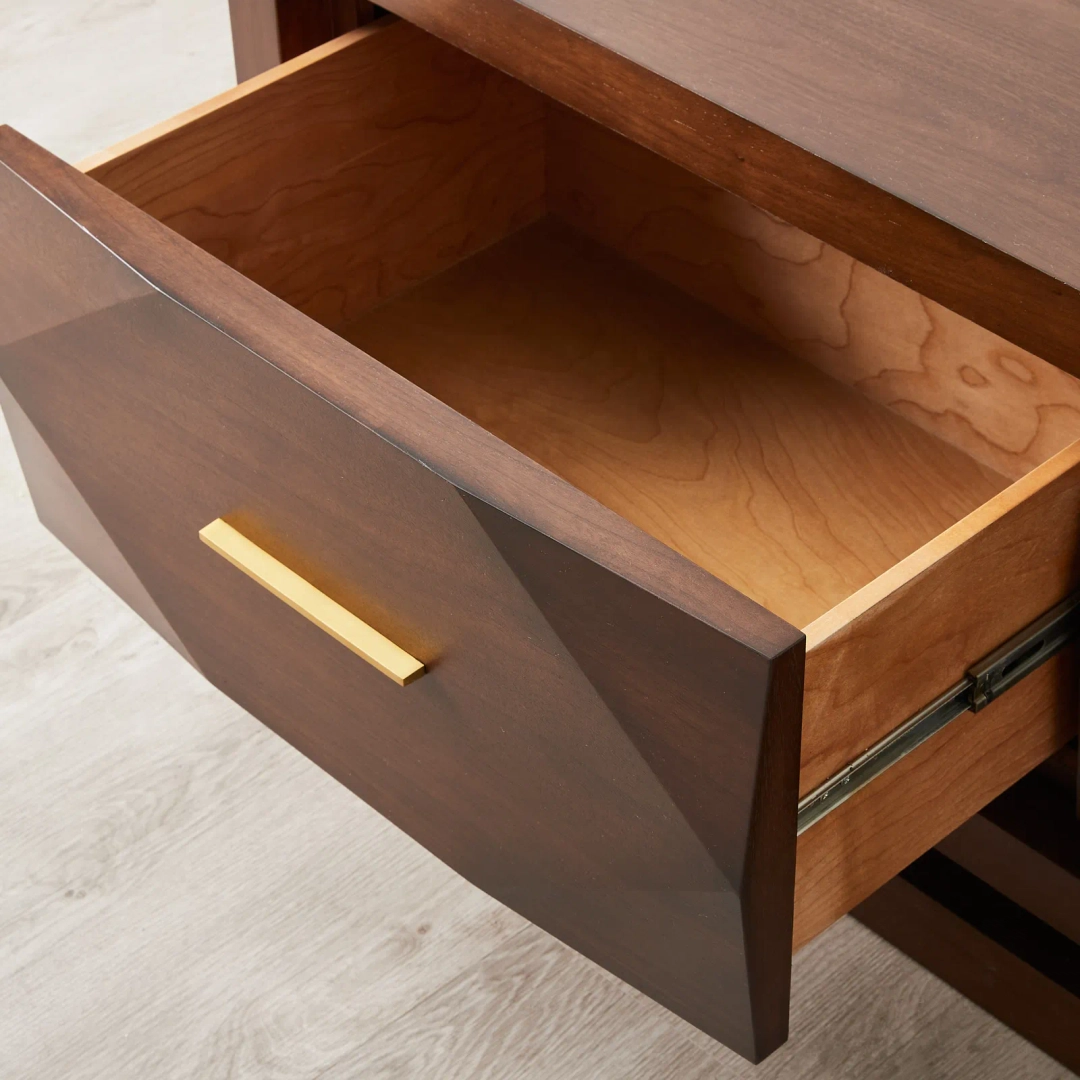 Xandra Dark Walnut Veneer Sideboard | Koala Living