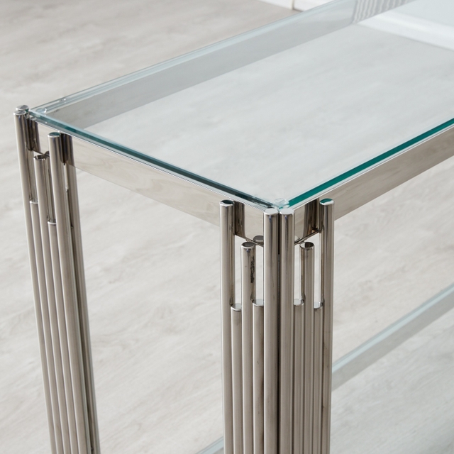 Lindsay Silver Console Table | Koala Living