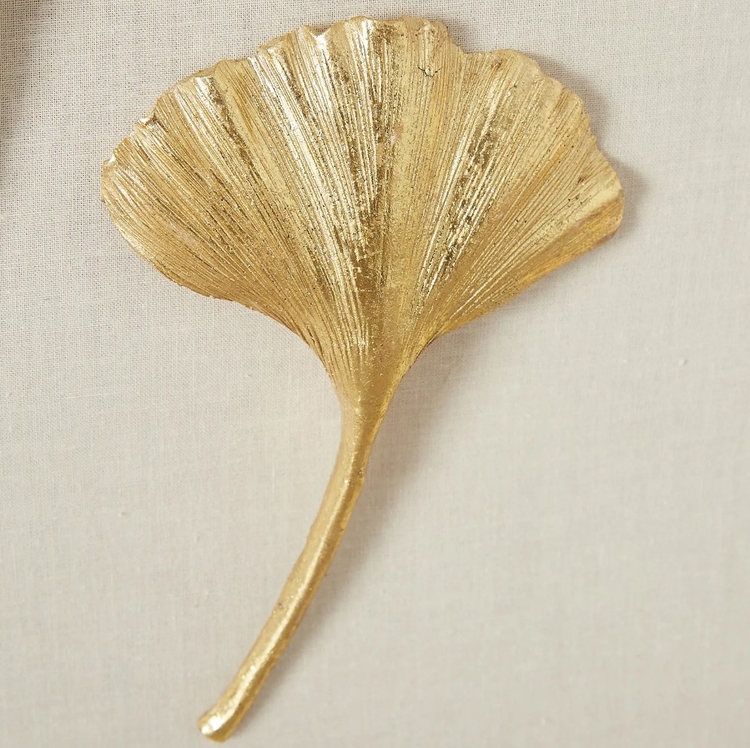 Ginkgo Gold Leaf Shadow Box | Koala Living