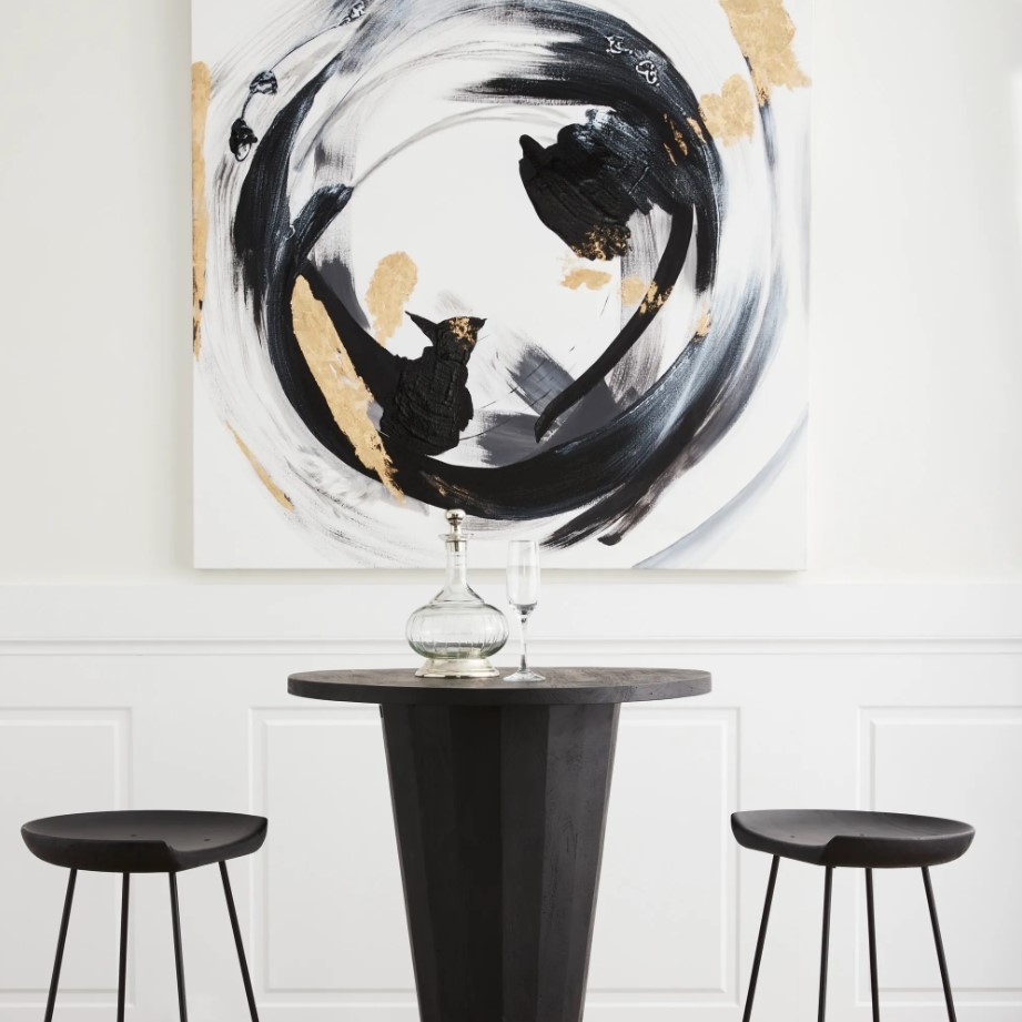 Gold Rush Abstract Painting | Koala Living