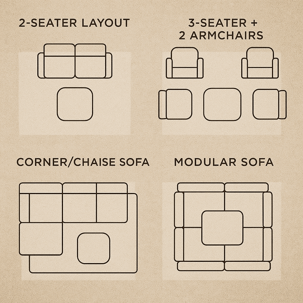 Our Ultimate Guide To Living Room Rug Placement | Koala Living