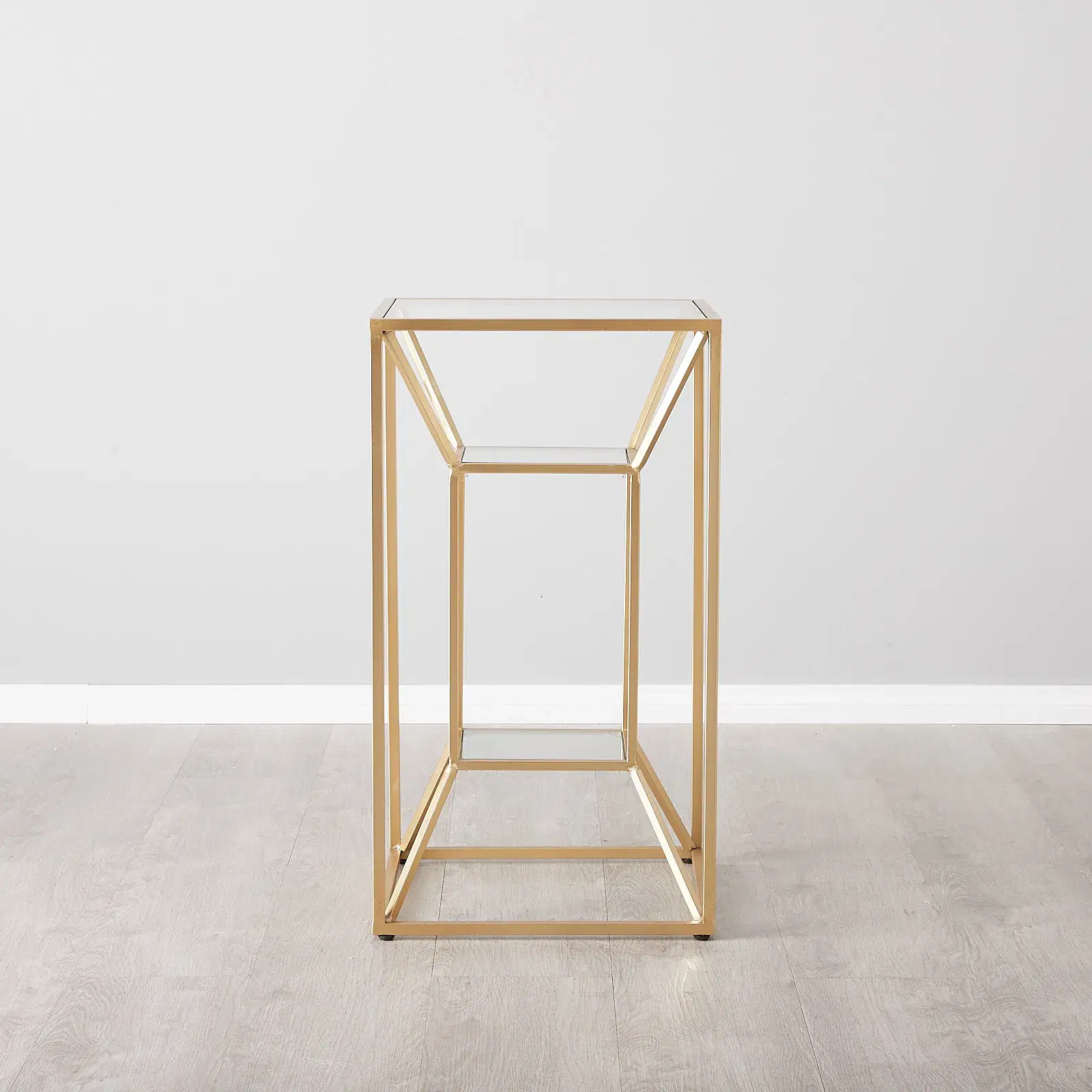 Louisa Brushed Gold Dining Table