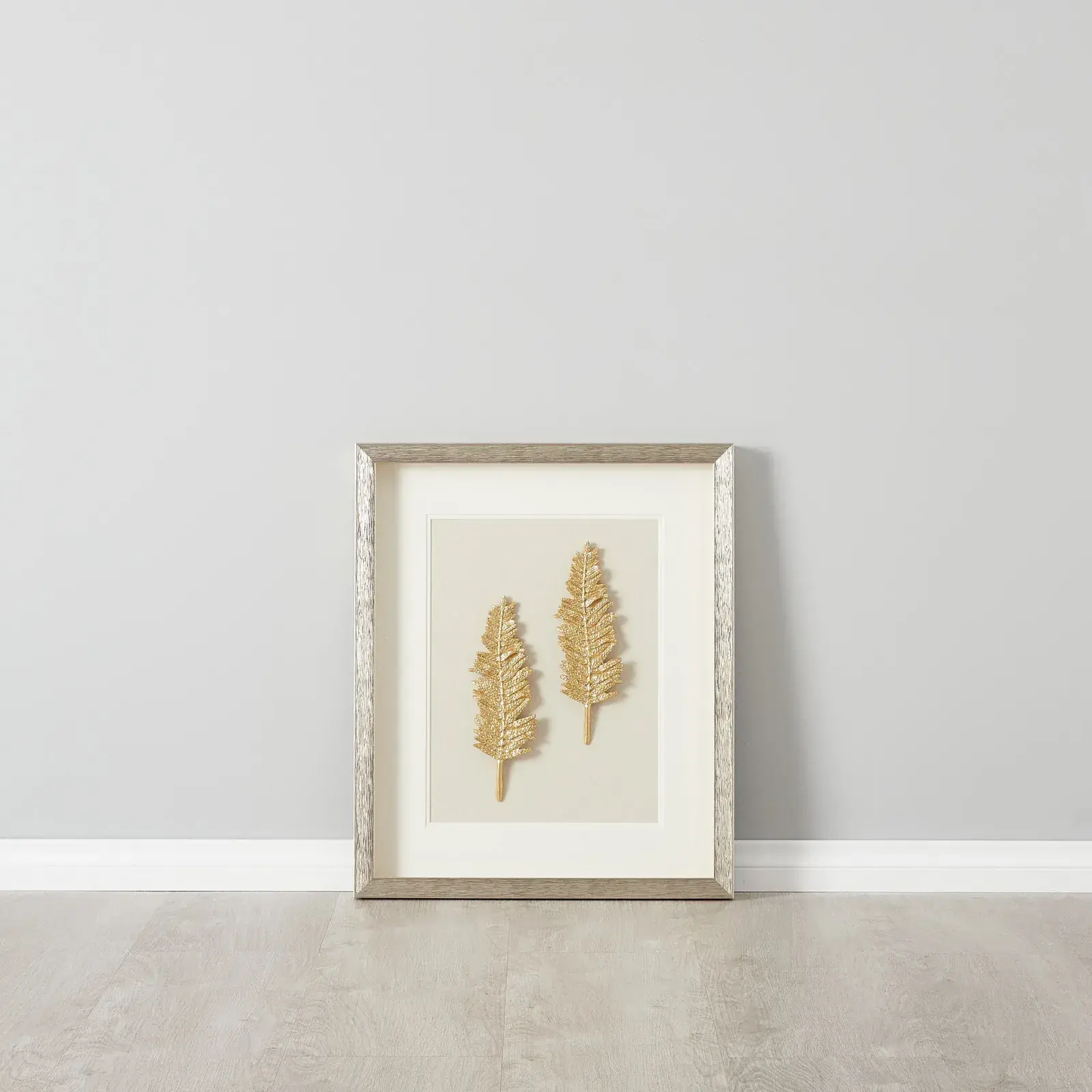 Gold Flower Shadow Box