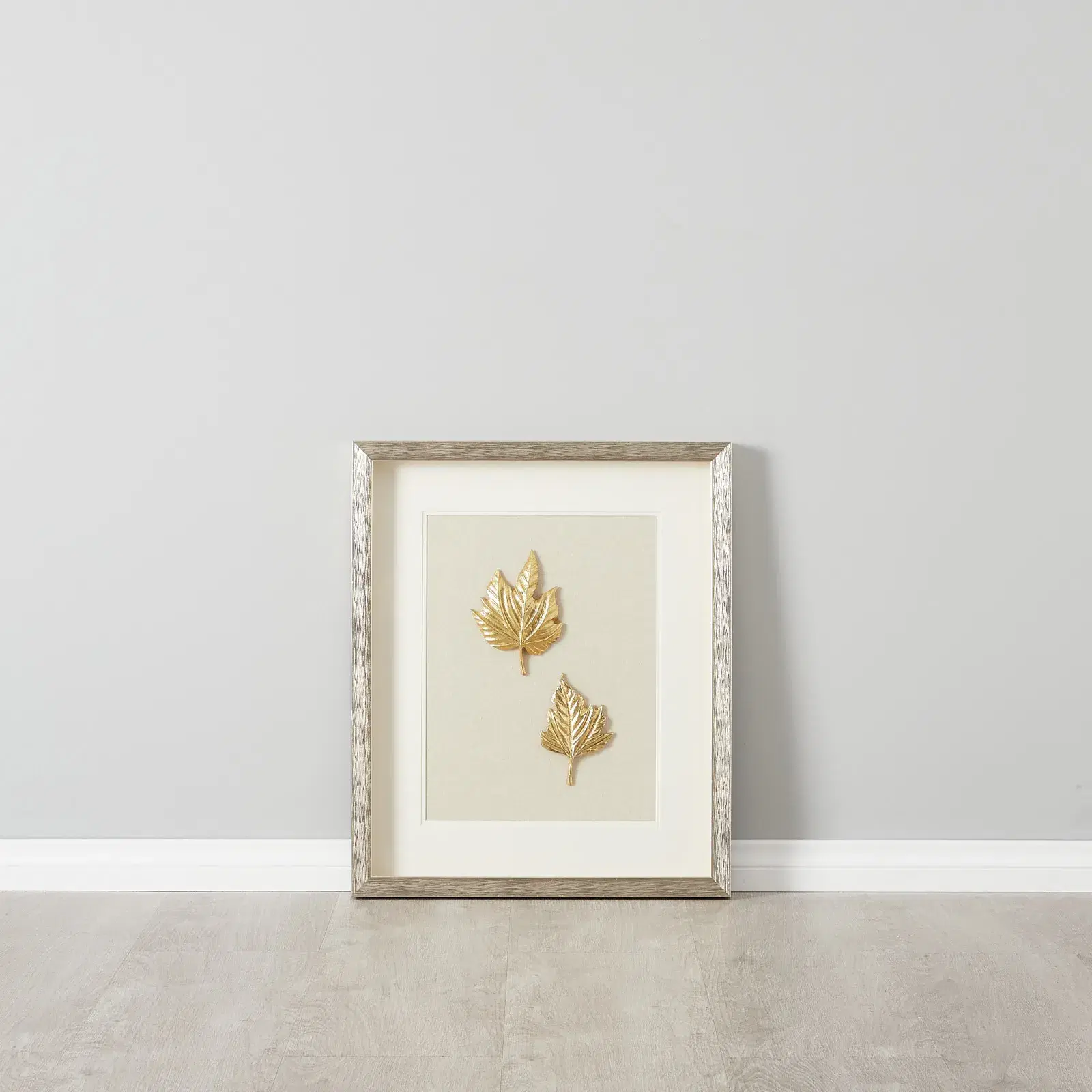 Ginkgo Gold Leaf Shadow Box