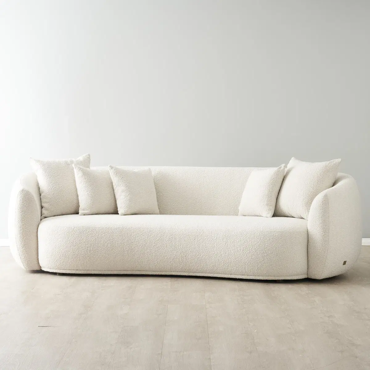 Everett Cream Boucle 2-Seater Sofa