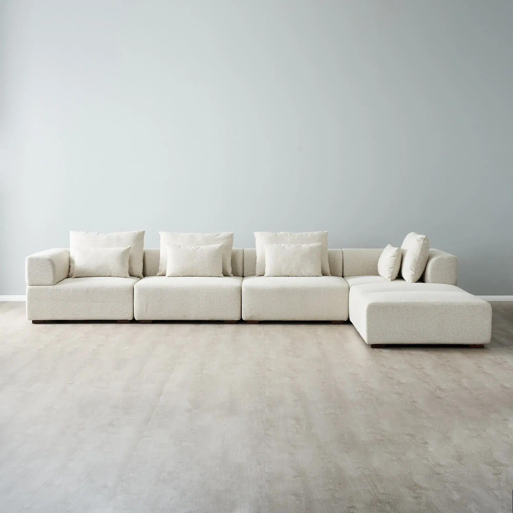 Monolith Natural Cream Travertine Coffee Table