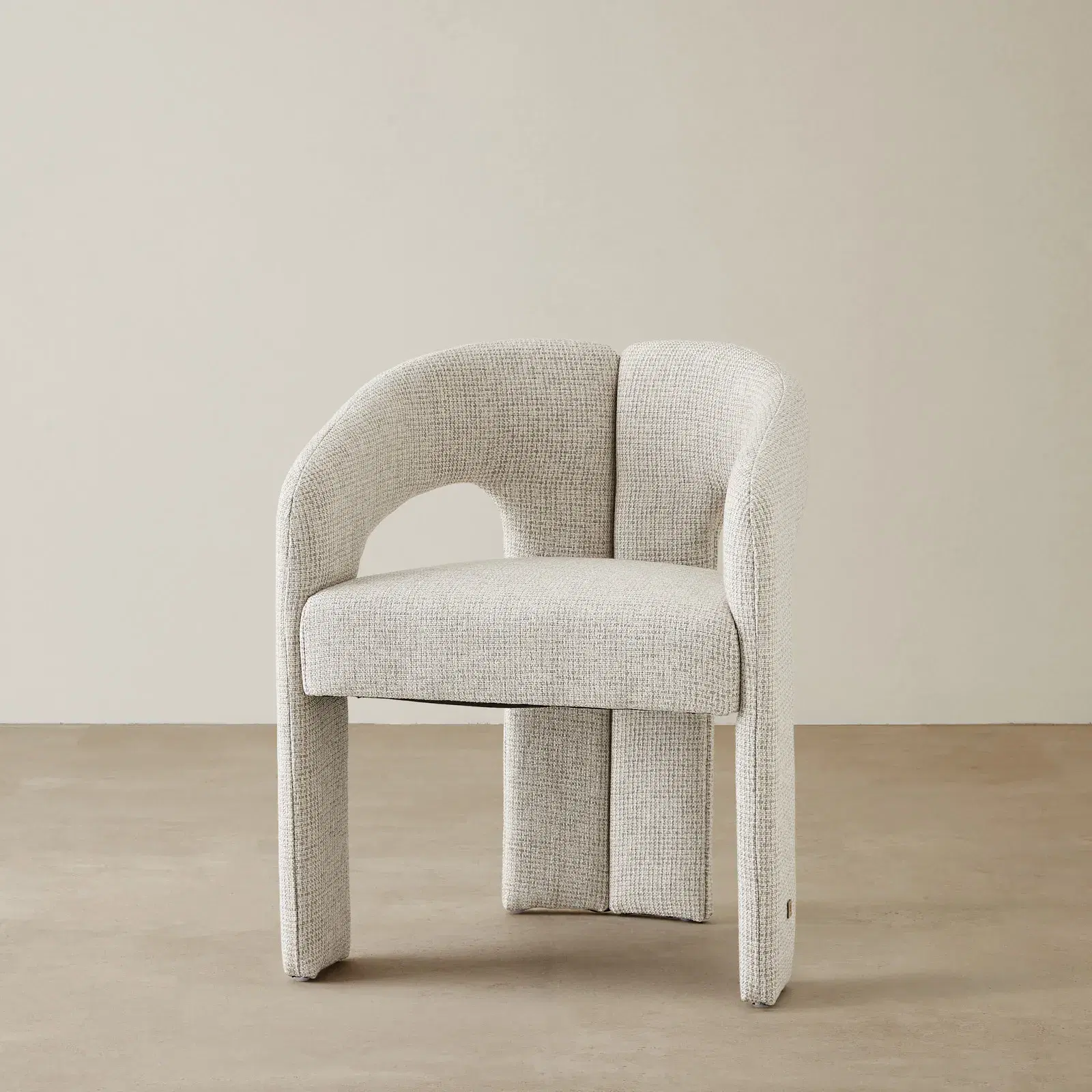 Callie Cream Boucle 3-Seater Sofa