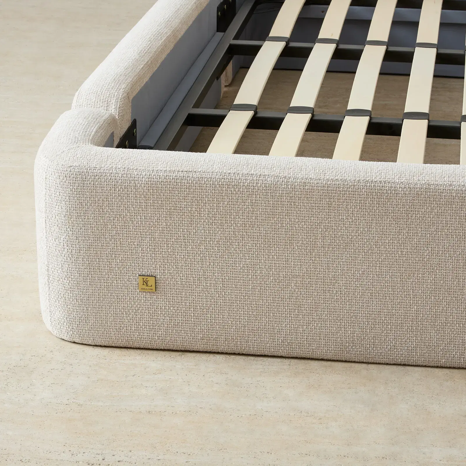 Arcadia Warm Ivory King Bed | Koala Living
