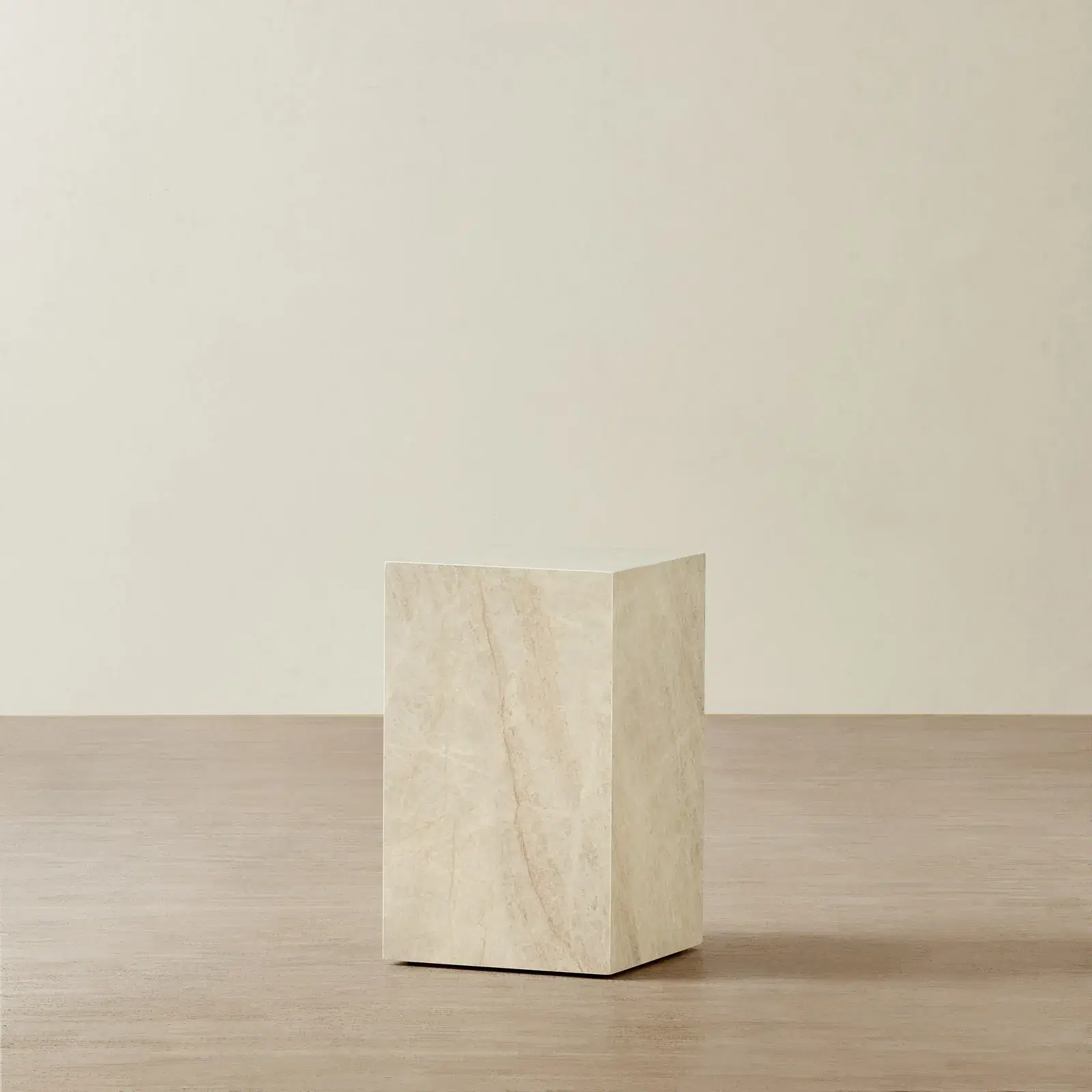 Santorini Taj Mahal Sintered Stone Short Plinth 30x30x50cm | Koala Living